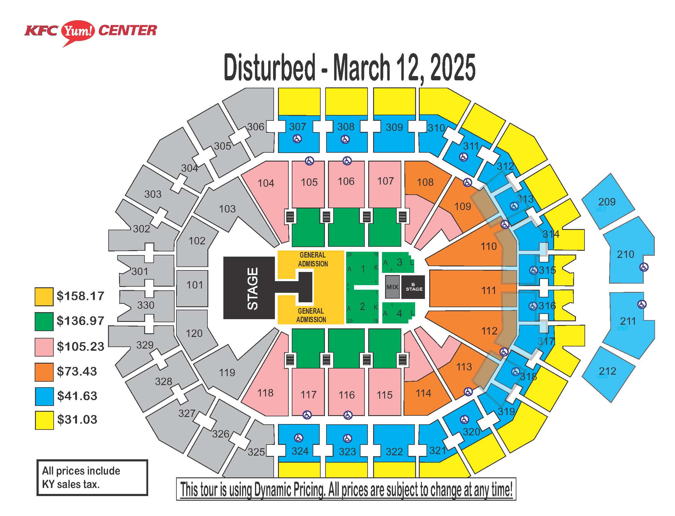 Disturbed: The Sickness 25th Anniversary Tour | KFC Yum! Center