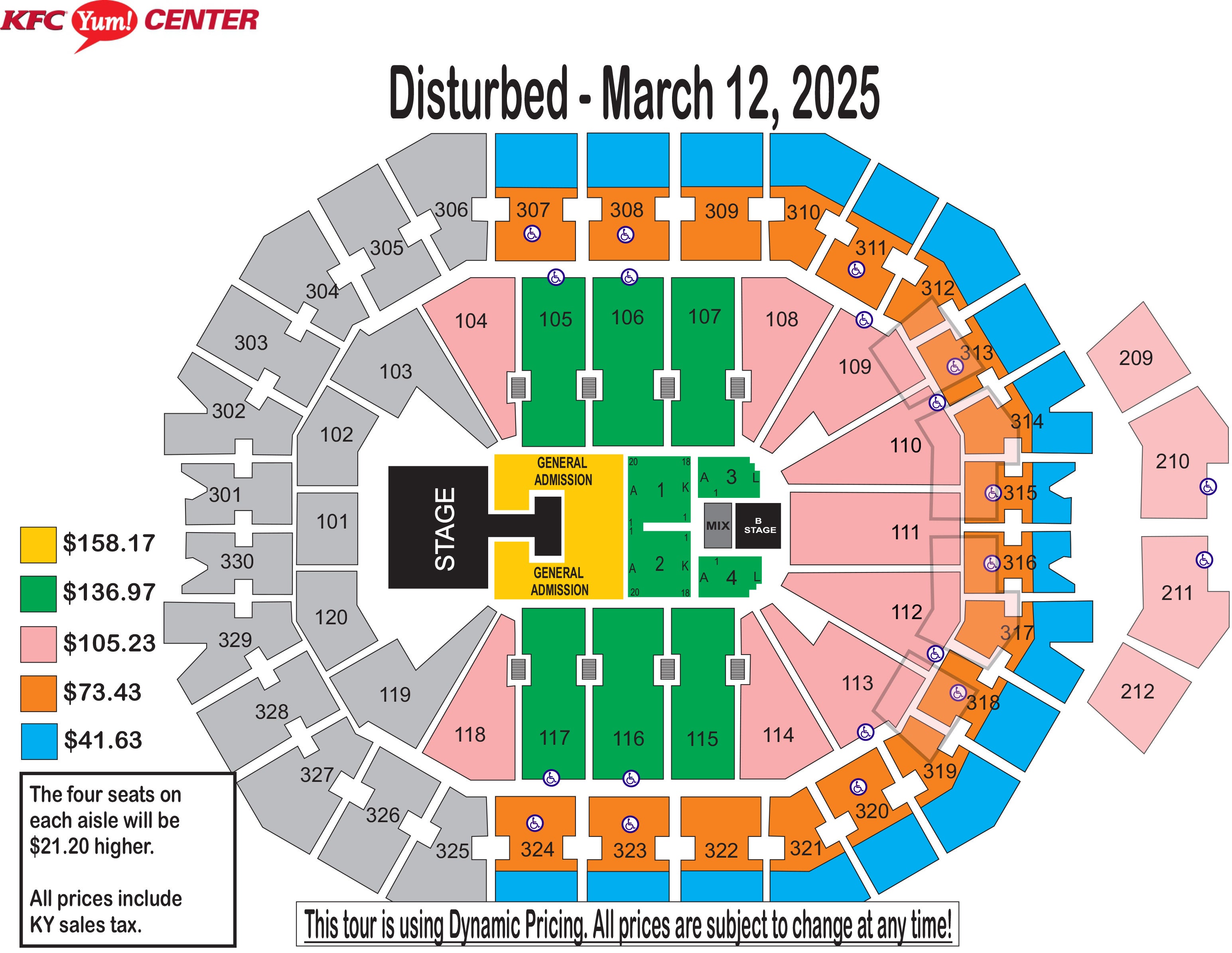 Disturbed: The Sickness 25th Anniversary Tour | KFC Yum! Center