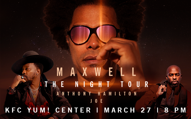 Maxwell: The Night Tour | KFC Yum! Center